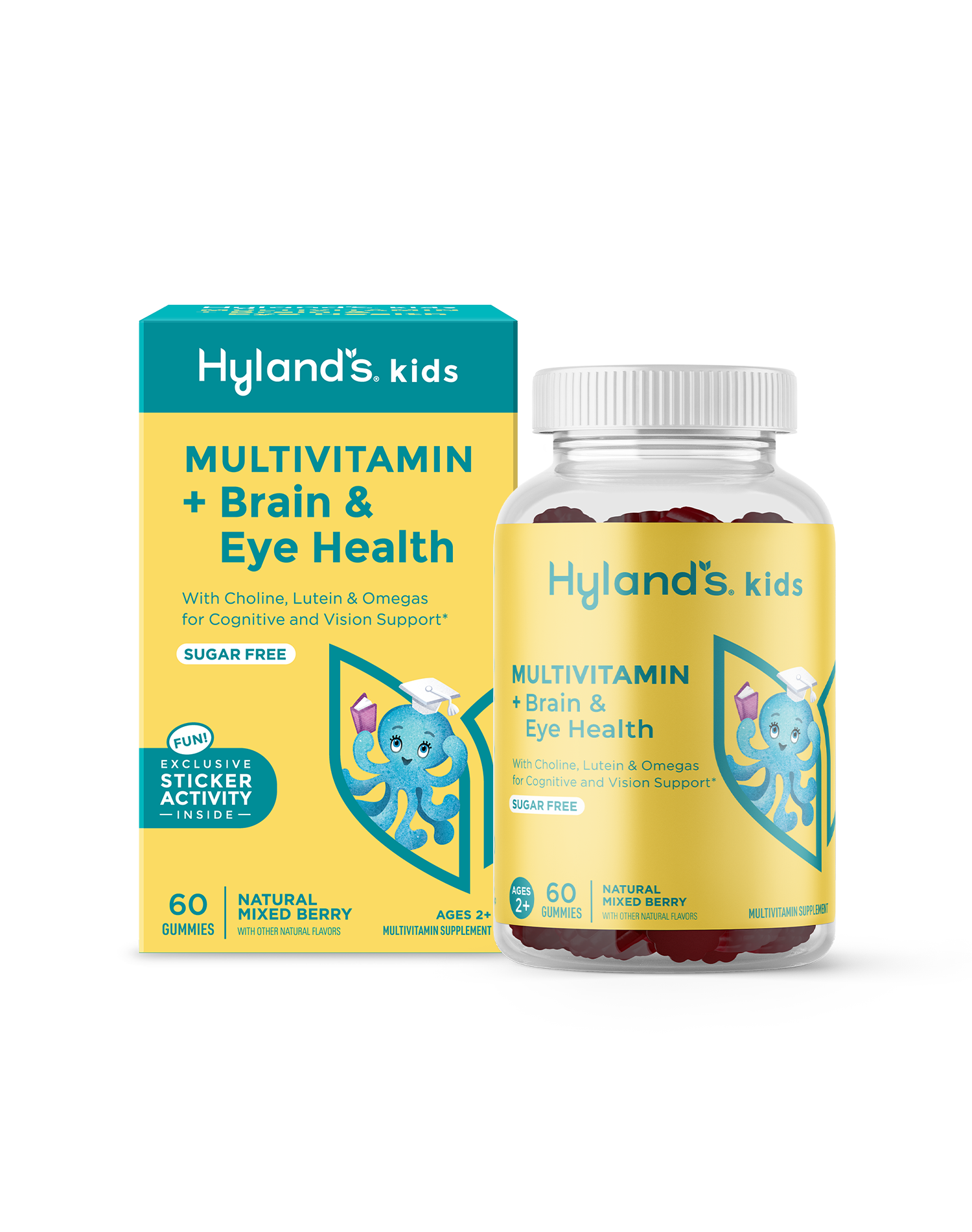 Kids Multivitamin + Brain & Eye Health – Hyland's Wholesale